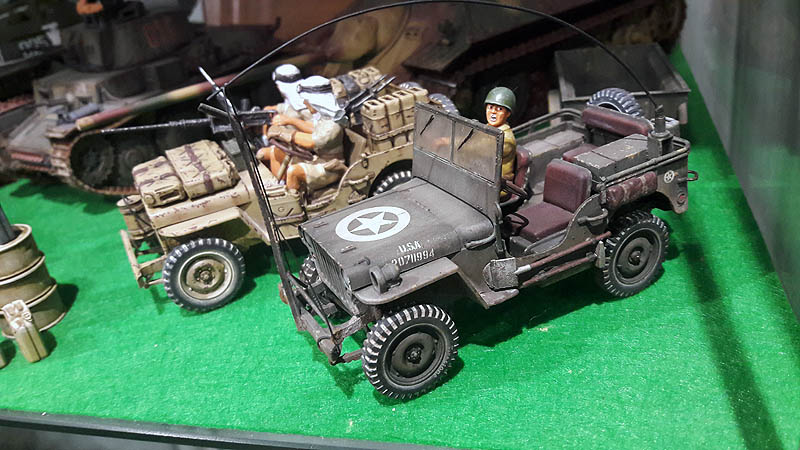 Willys MB jeep con remolque Italeri 1:35 - Modelismo